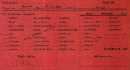 Auschwitz: The exchange of belongings - Sydney Jewish Museum